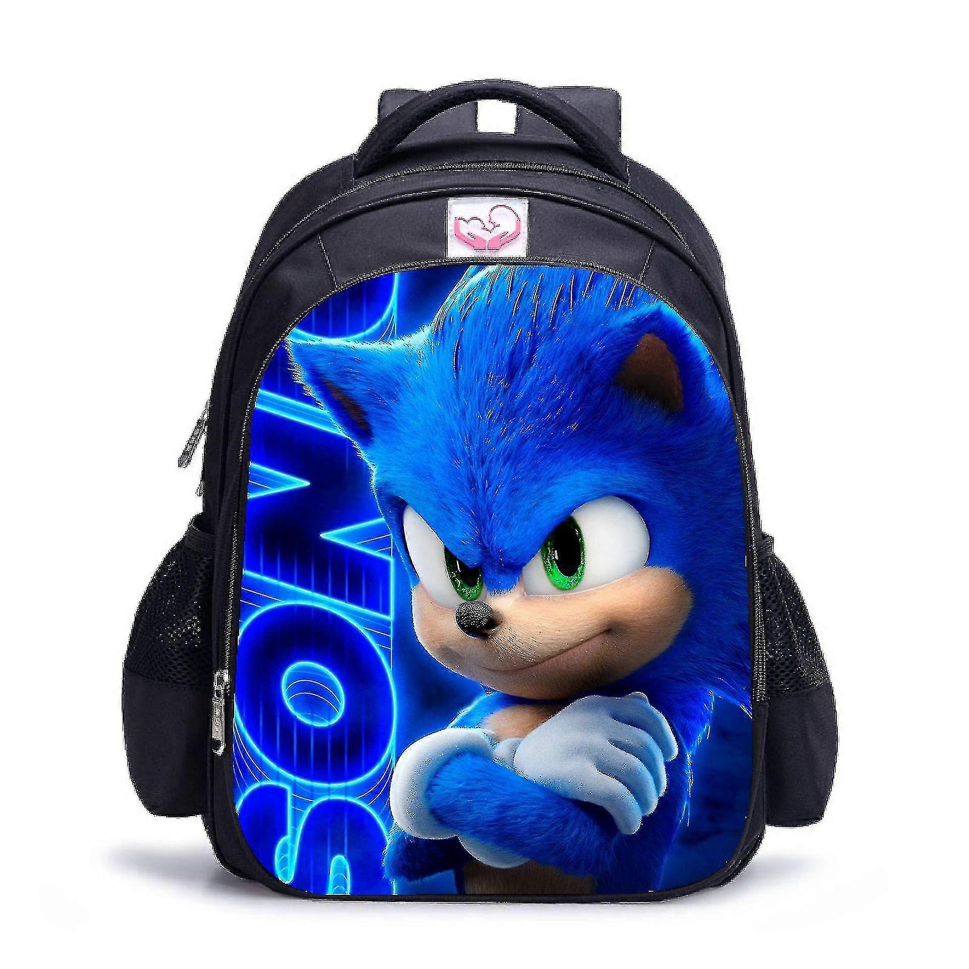 Anime Sonic Cartoon Game Cartoon Anime Kids Backpack | Fruugo UK