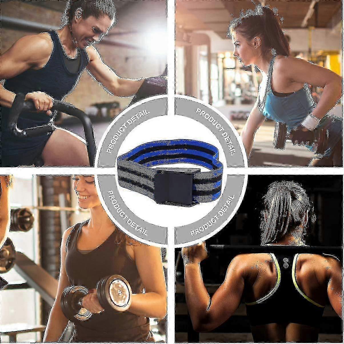 4pcs/set Occlusion Training Bands Blood Flow Restriction Bands Bicep ...