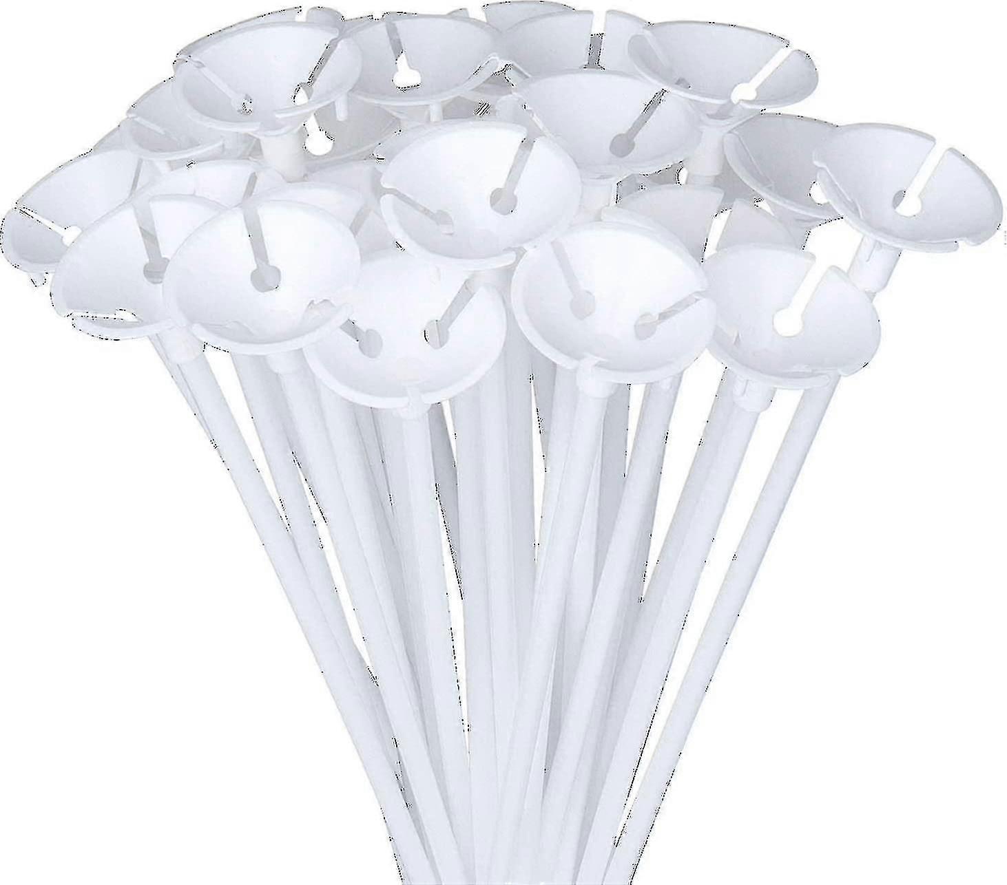 Single Balloon Sticks - 100pcs Balloon Sticks Clear Balloon Sticks For ...