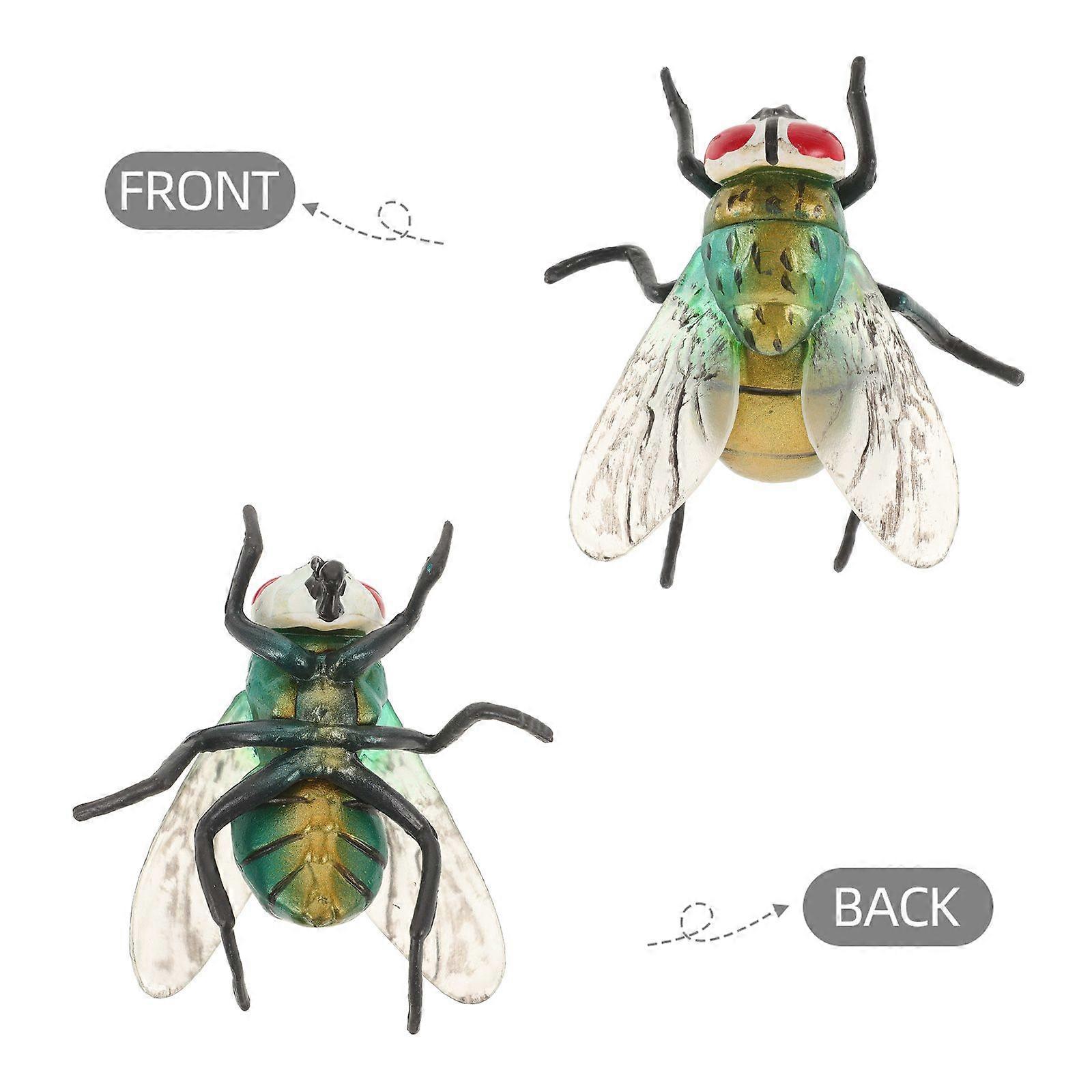 Simulated Flies Toy Plastic Party Joke Flies Model Toy Blowfly Toy ...