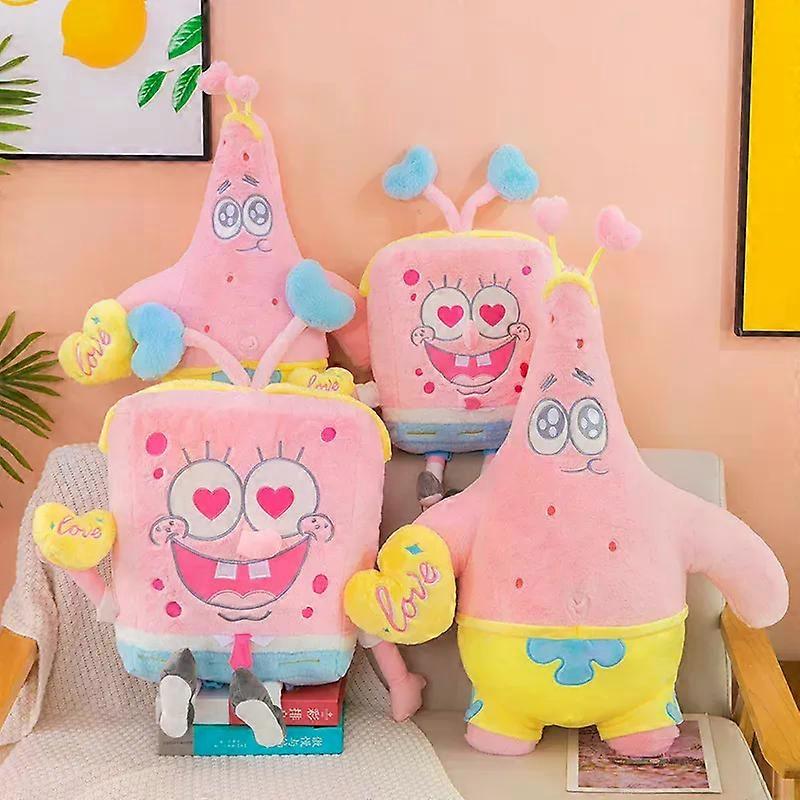 40cm Spongebob Squarepants Patrick Star Pink Kawaii Cartoon Cosplay ...