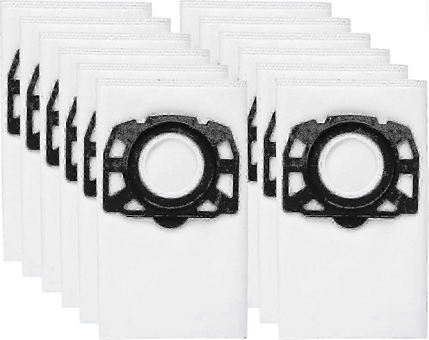 12 pack KFI 487 filter bags for Karcher WD4, WD5, WD6 vacuum cleaners ...