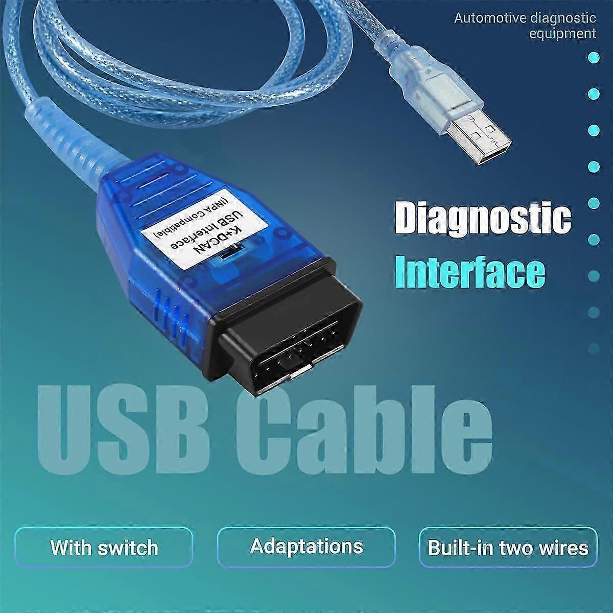 For K+Can Ft232Rl Chip With Switch For Scanner for K Dcan Usb Cable Obd ...
