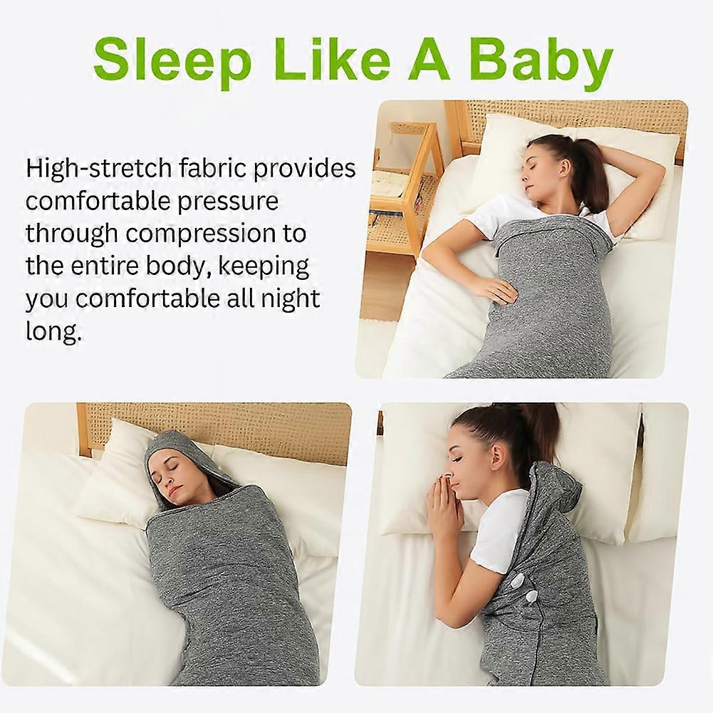 Compression Sleep Sack Ultra-Lightweight Wearable Blanket for Stress ...