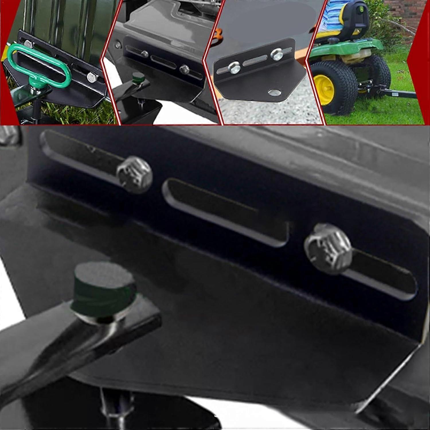 Tow Bar Bracket Heavy Duty 360-Degree Rotary Mower Tow Bar Hitch for ...
