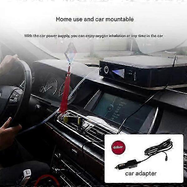 Oxygen concentrator, fully intelligent version, rechargeable with ...