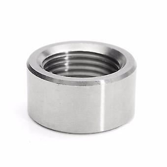 Round sensor nut thread stainless steel exhaust pipe base o2 oxygen ...