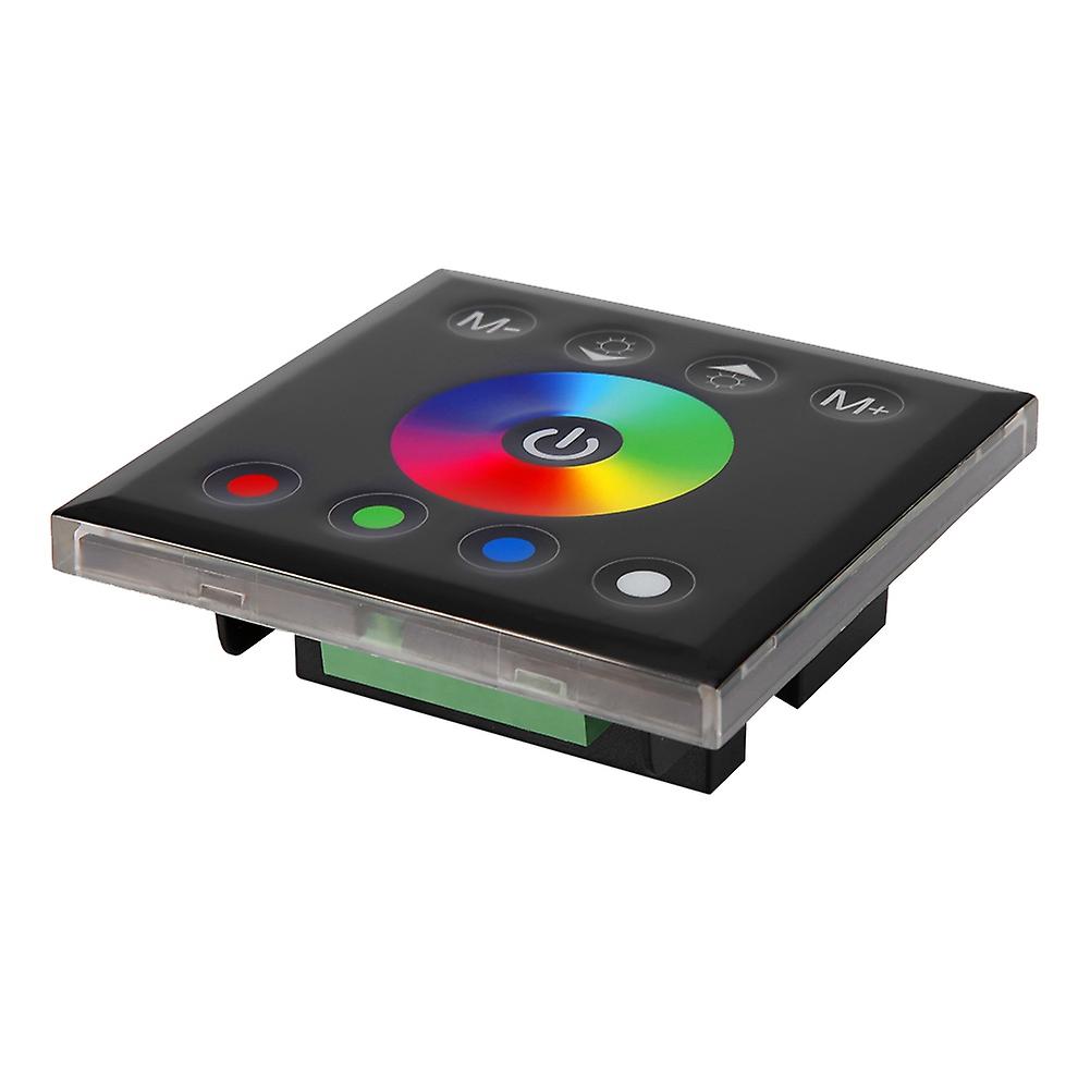 Wall Mounted Colorful Rgbw Led Touch Panel Controller Dimmer Switch For ...