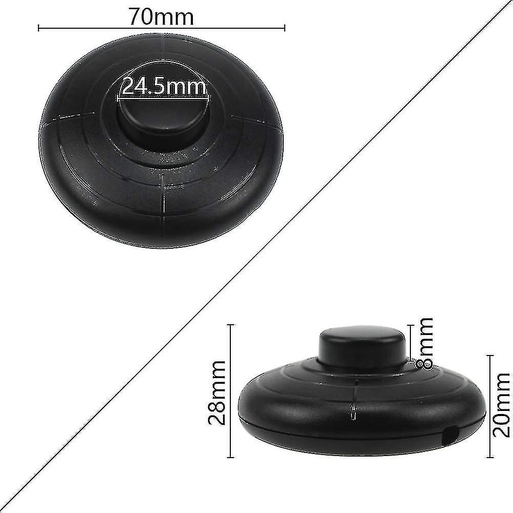 In-line Foot Switch For Standard Lamp Round In-line Foot Switch For ...