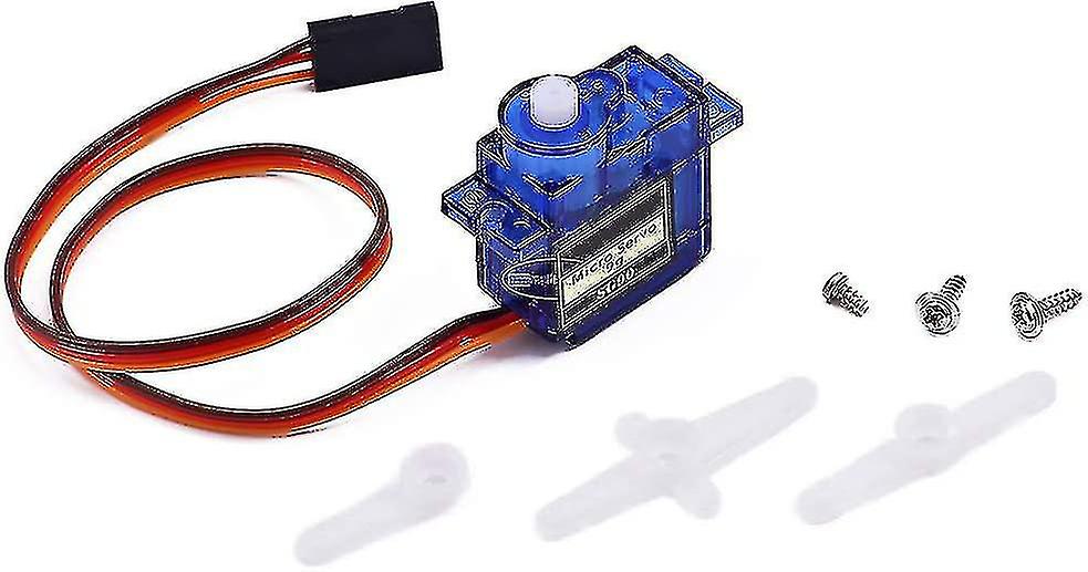 10pcs Sg90 Micro Servo Motor For Rc Car Robot Helicopter Airplane ...