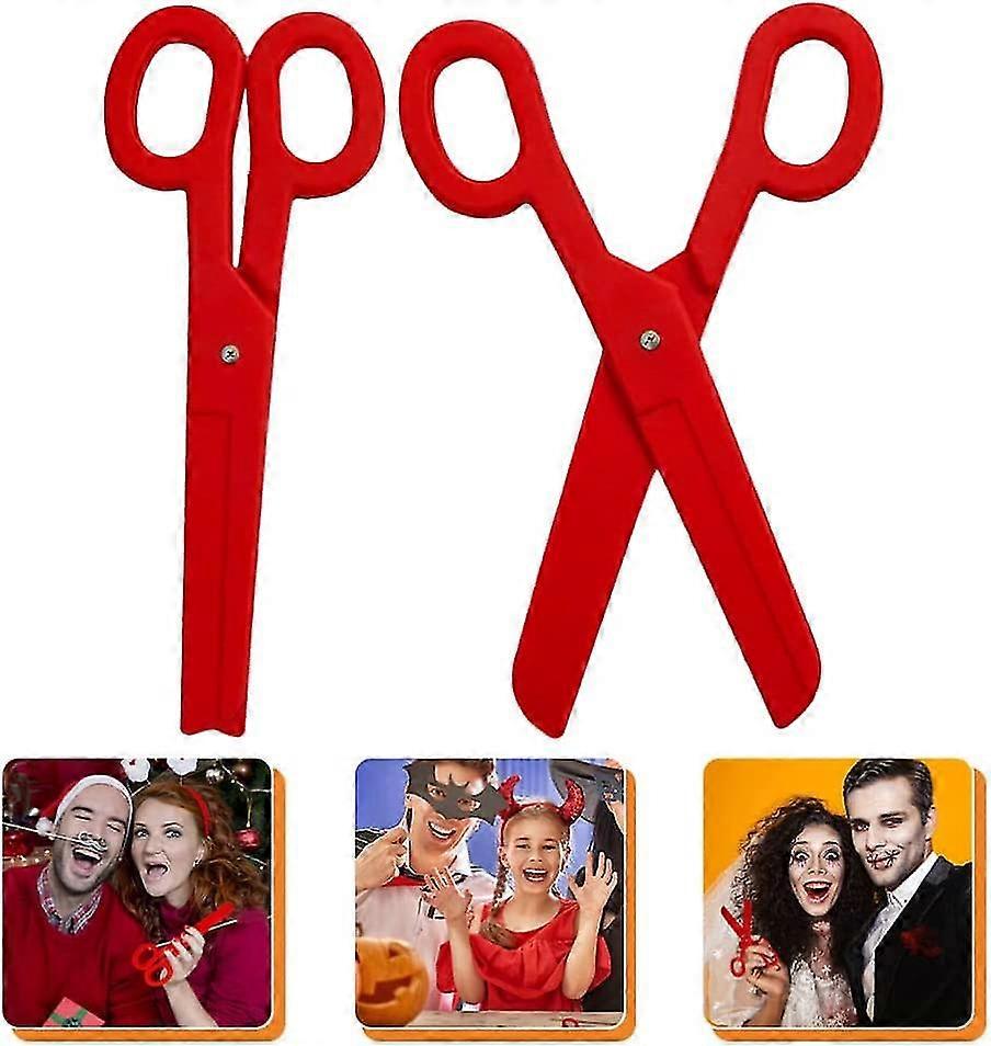 2pcs Giant Scissors Prop Fake Scissors Big Scissors Prop Simulated ...