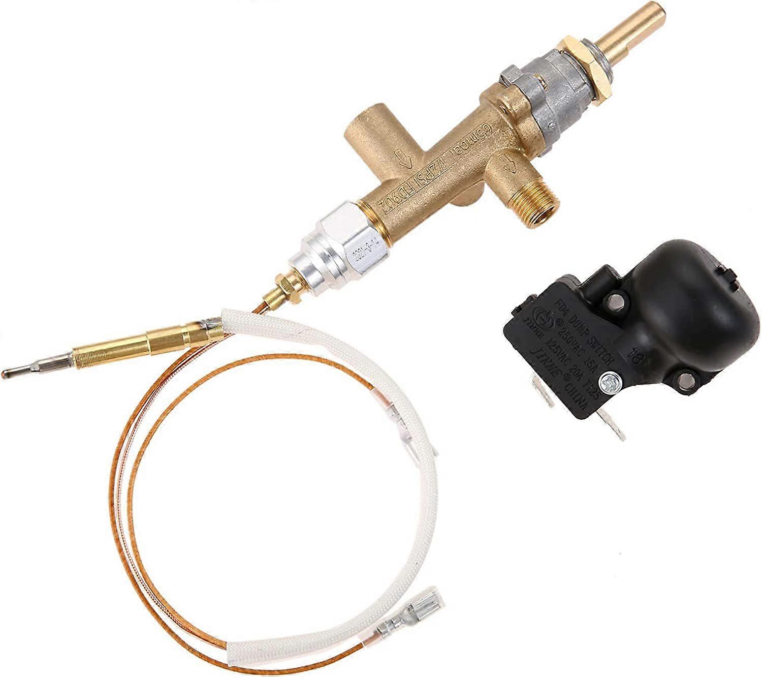 Low Pressure LPG Propane Fireplace Safety Valve Kit with Thermocouple ...
