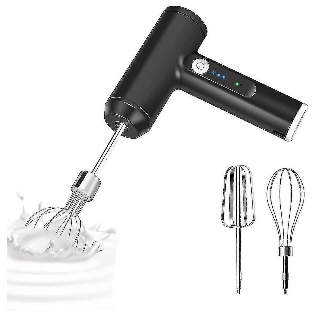 Hand Stirrer Wireless Electric Hand Mixer Usb Rechargeable 3 Speed ...