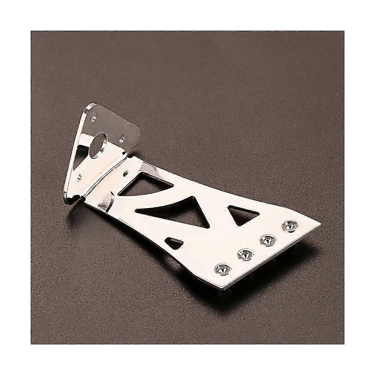 4 Strings Banjo Tailpiece for Guitar Replacement Accessory,Silver ...