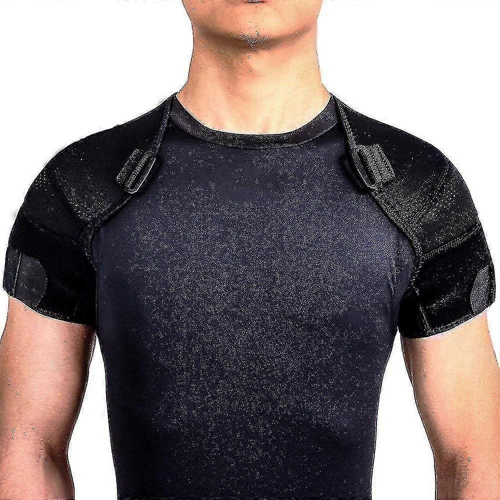 Double Shoulder Brace For Women Men, Shoulder Pain Relief Double ...