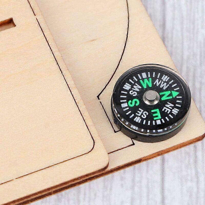 Equatorial Sundial Clock Ornament DIY Wooden Educational Scientific ...