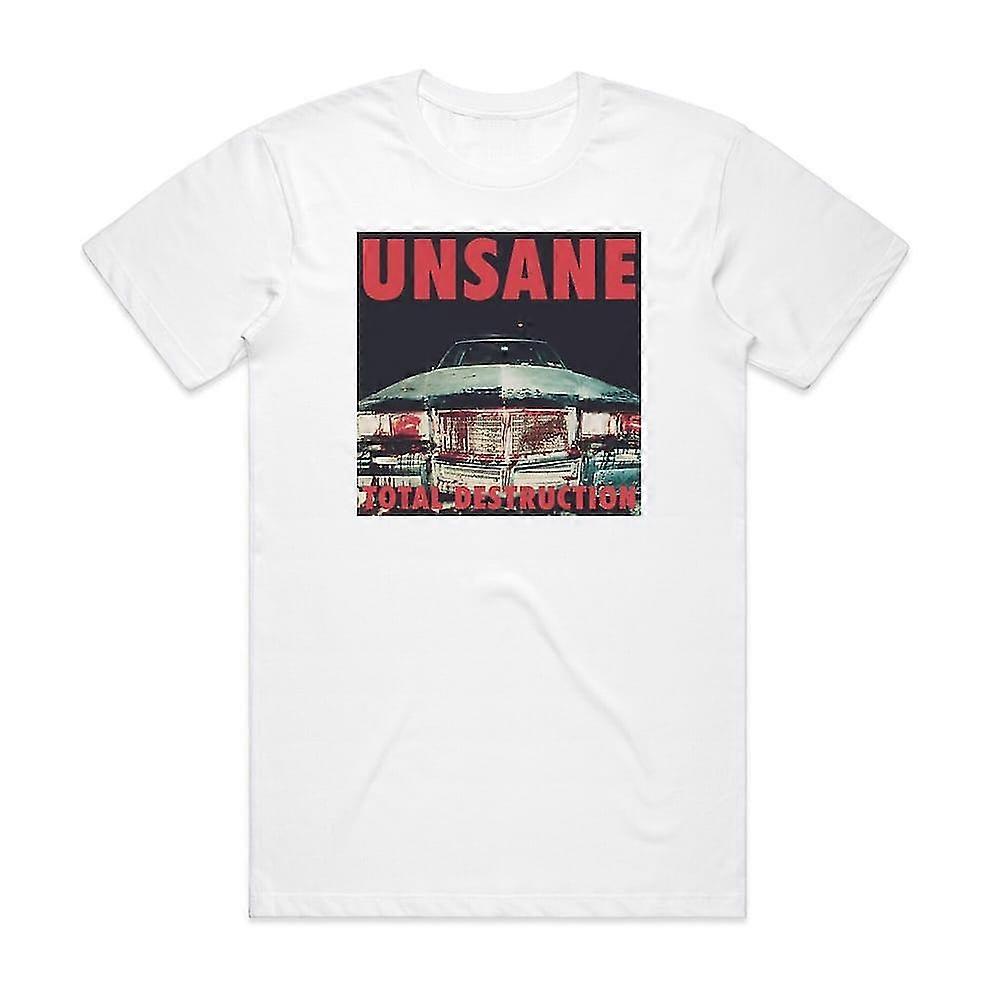 Unsane Total Destruction Album Cover T-Shirt White high quality | Fruugo UK