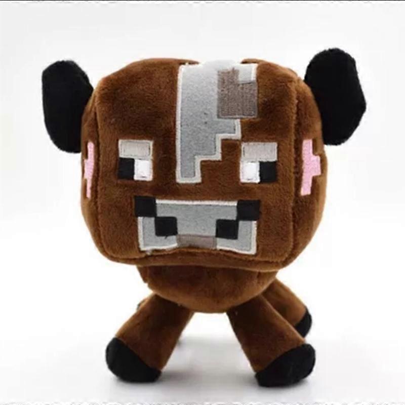 1PC Game Figure Minecraft Animal Plush Doll Toy Pig Enderman Creeper ...