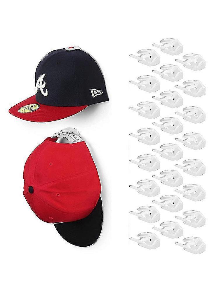 Adhesive Hat Hooks For Wall (1/16-pack), Hat Rack For Baseball Caps ...