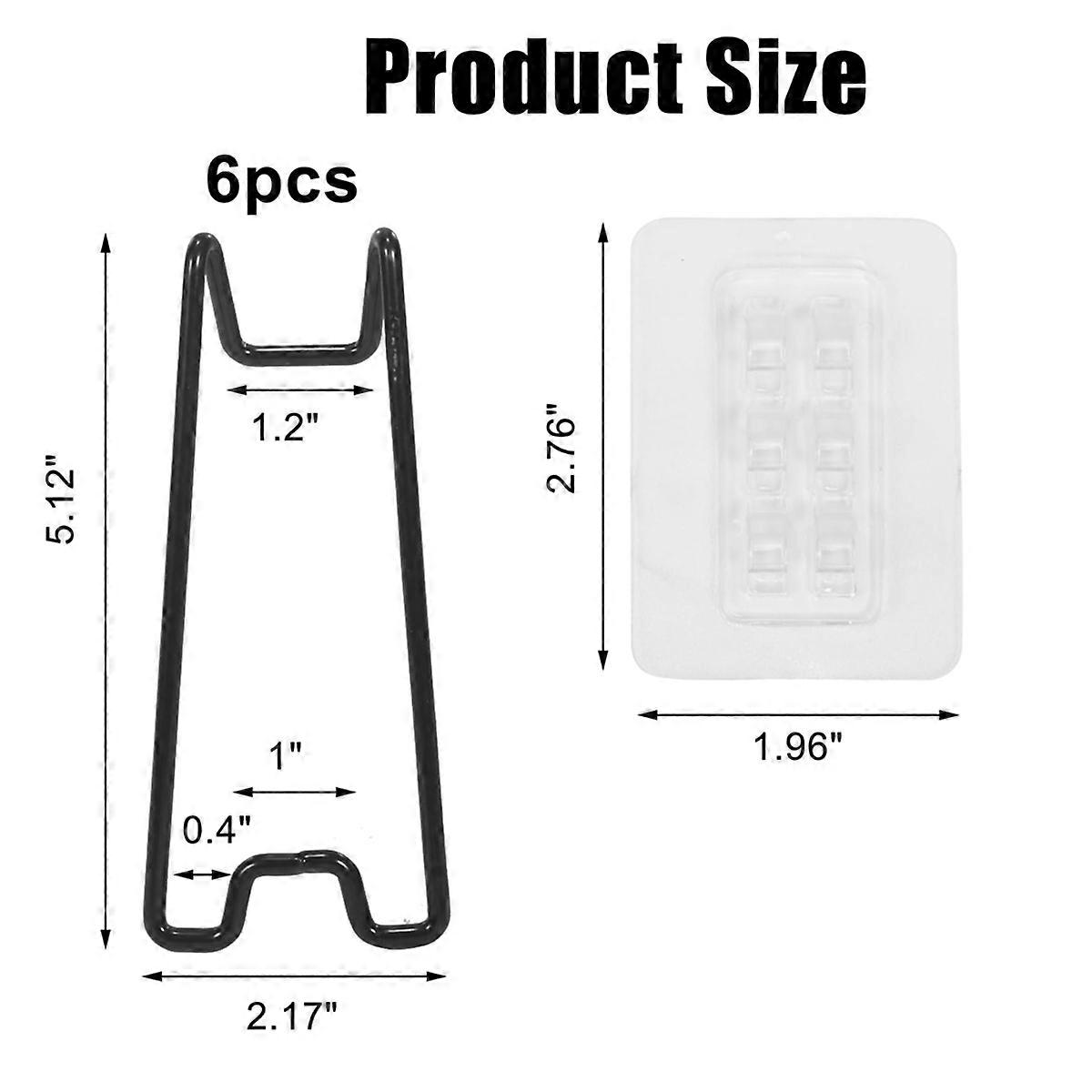 6 Pcs Picture Frame Bracket, Picture Frame Easel Bracket, with Self ...