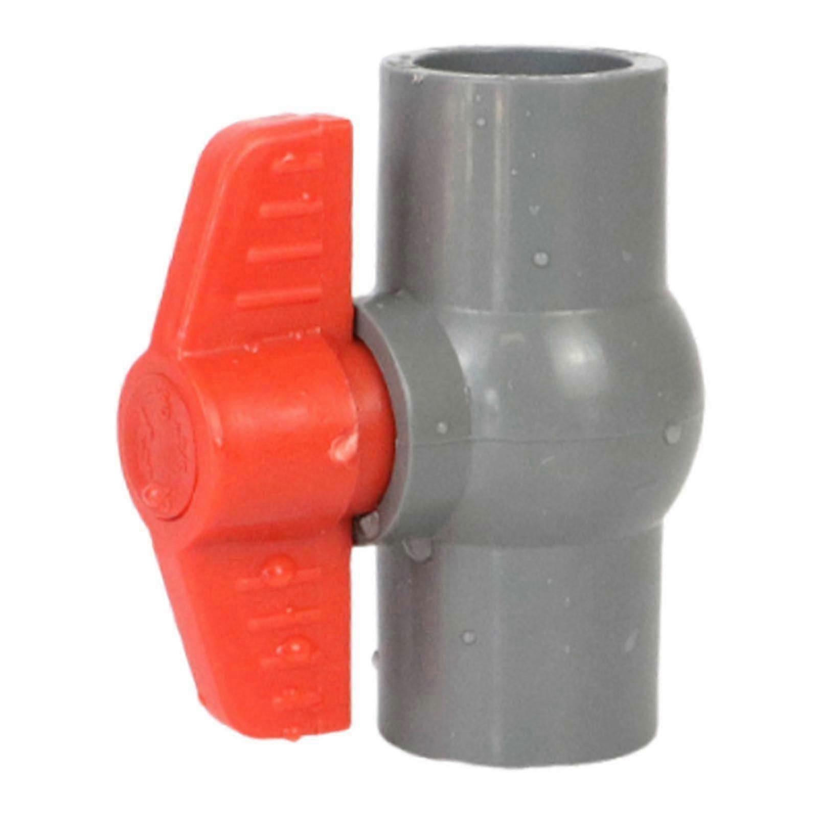 PVC Ball Valve,Plumbing Fixtures,Compact,Water Shut Off Valve for Cold ...