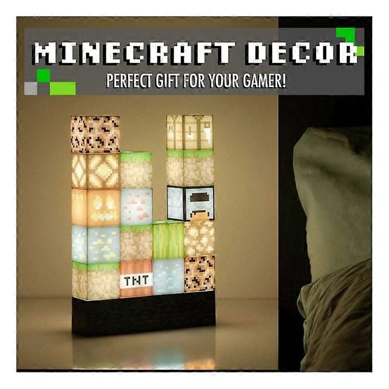 Minecraft Desk Lamp, Officially Licensed with Interactive Decoration ...