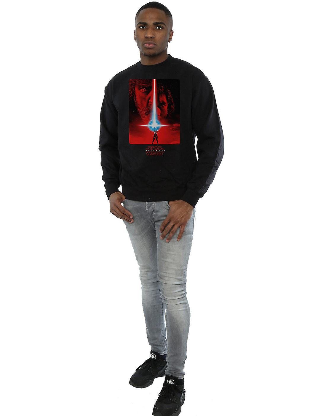 Star Wars Men's The Last Jedi Red Poster Sweatshirt | Fruugo US