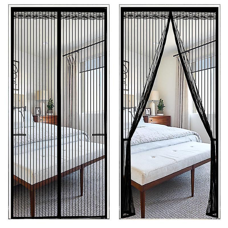 Magnet Fly Screen Balcony Door, Fly Screen With Magnet, Air Can Flow ...