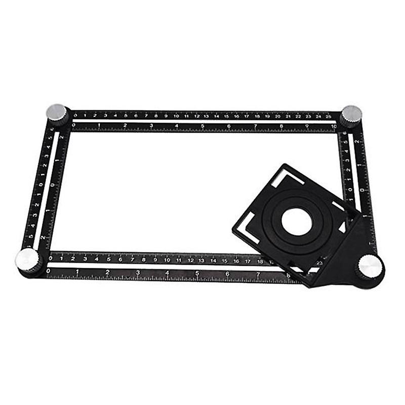 Construction Craftsman Six-sided Universal Ruler Aluminum Tile Locator ...