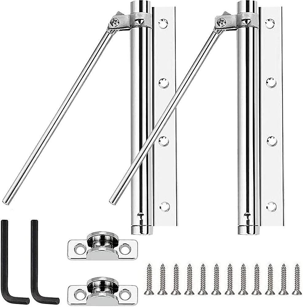 2 Pieces Automatic Door Closer, Door Closer Springs, Self-Closing Door ...