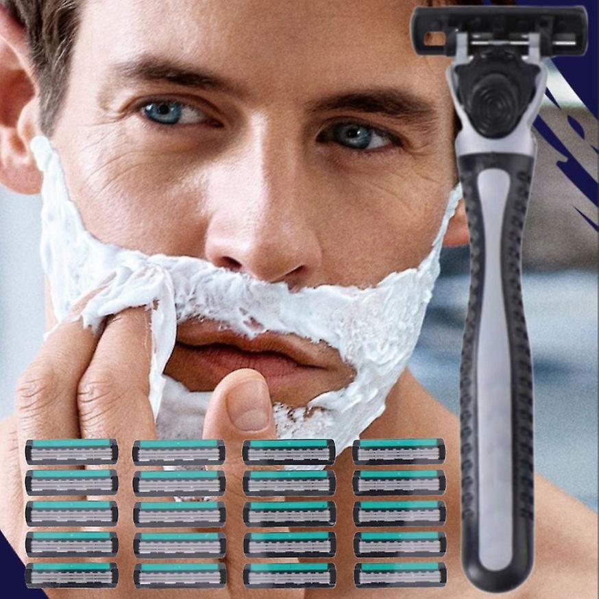 Men's Razor - 20 Refill Blades | Fruugo UK