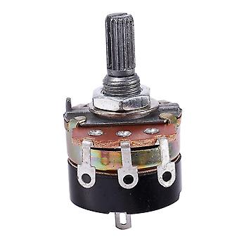 2pcs 500k Ohm Single Linear Taper Potentiometers With On/off Switch ...
