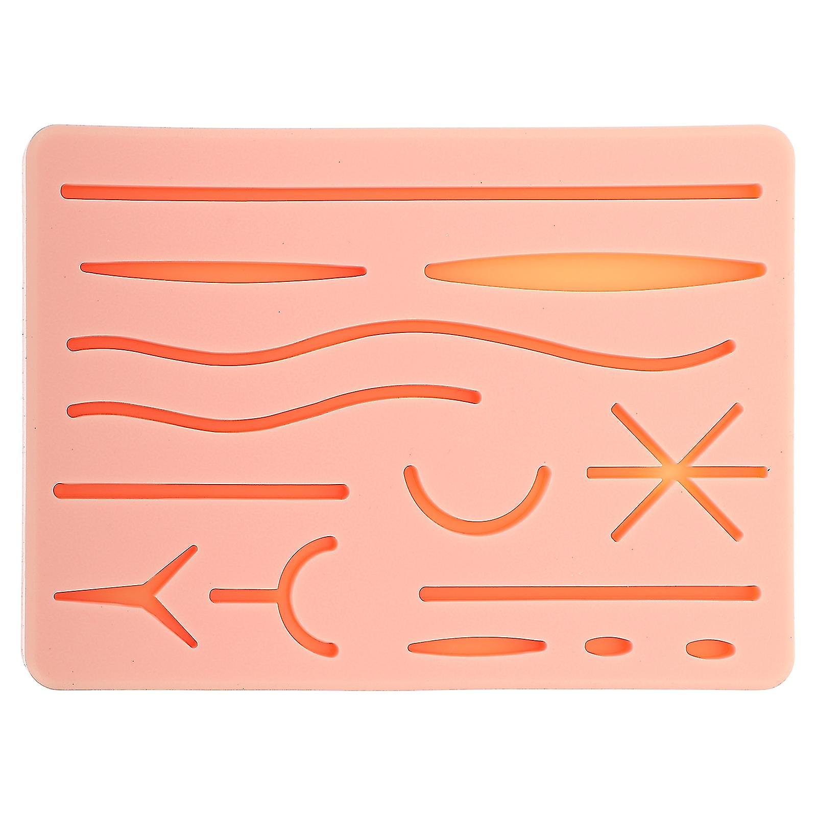 Model Suturing Material Fake Skin Suturing Suture Emergency Demo Suture ...