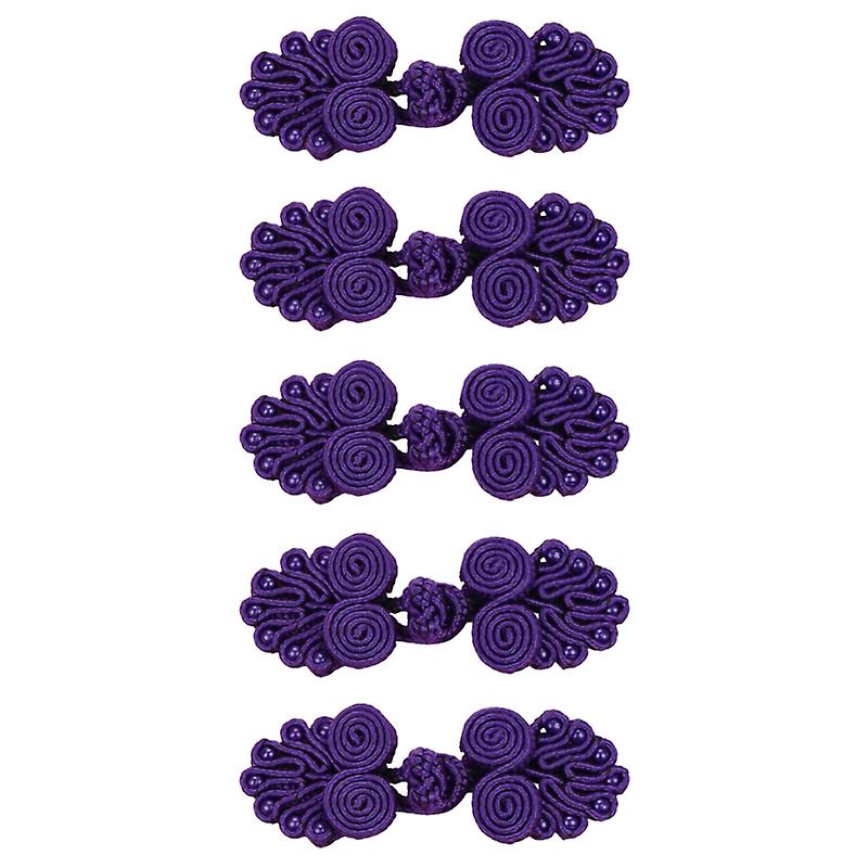 5 Pair Sewing Buttons Vintage Chinese Style Clothing Accessories Gift ...