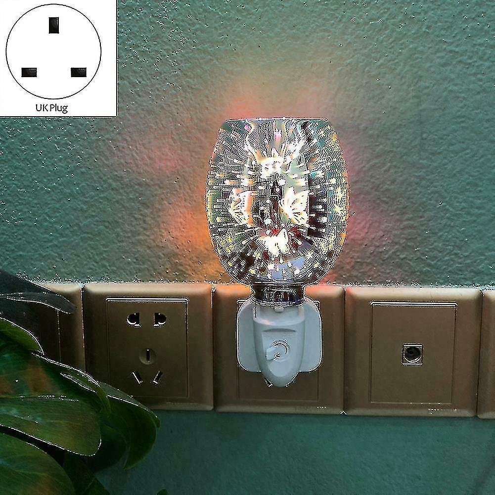 Electric Plug In Led Aroma Diffuser Lamps Wax Melt Oil Burner Wax ...