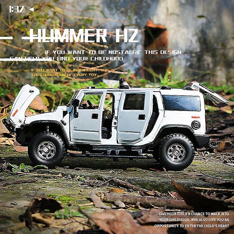 1:32 HUMMER H2 Alloy Car Model Diecast Metal Toy Off-road Vehicles ...