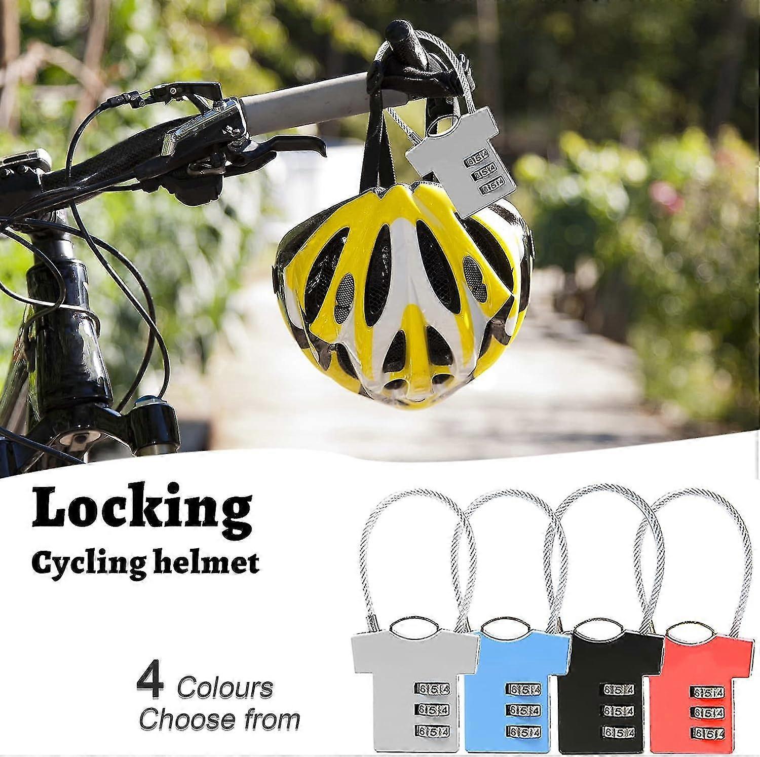 Code Padlock 3 Digits 4 Pieces Airplane Suitcase Padlock Small Code ...