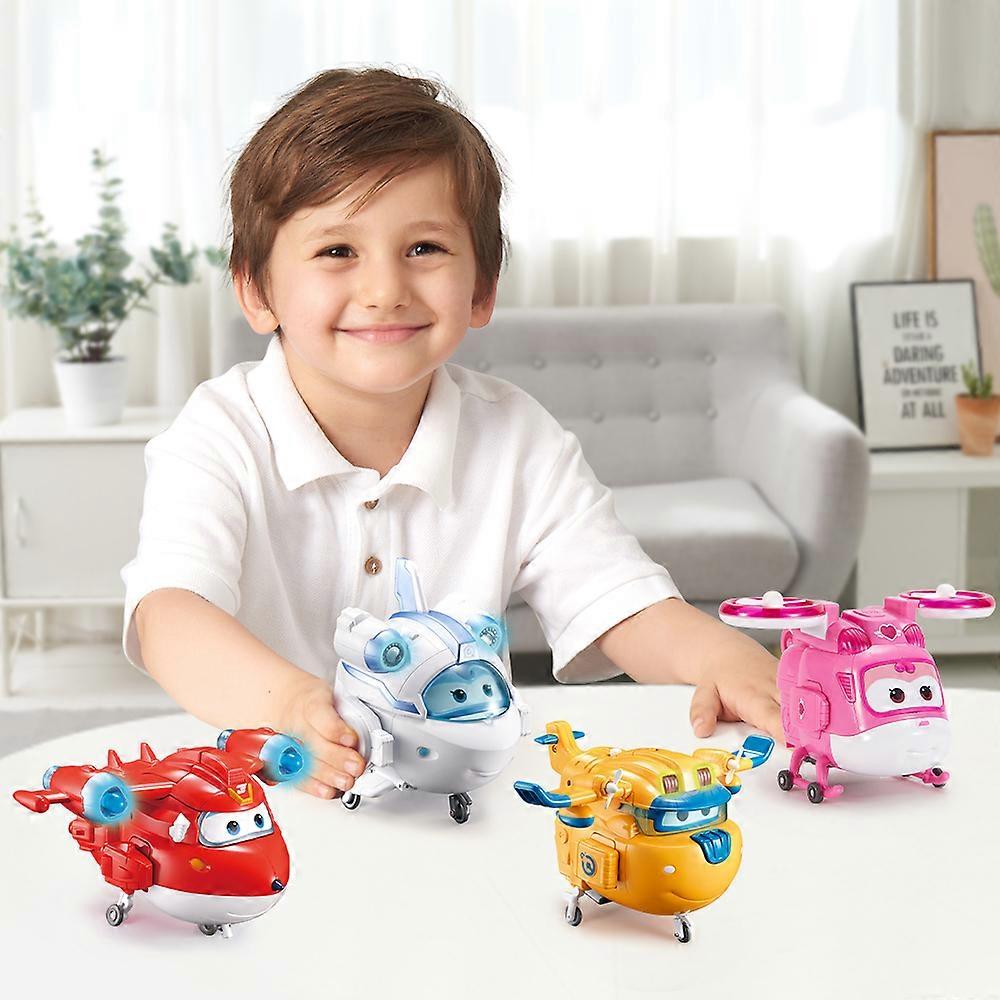 6 Inches Deluxe Transforming Supercharged Donnie Deformation Robot ...