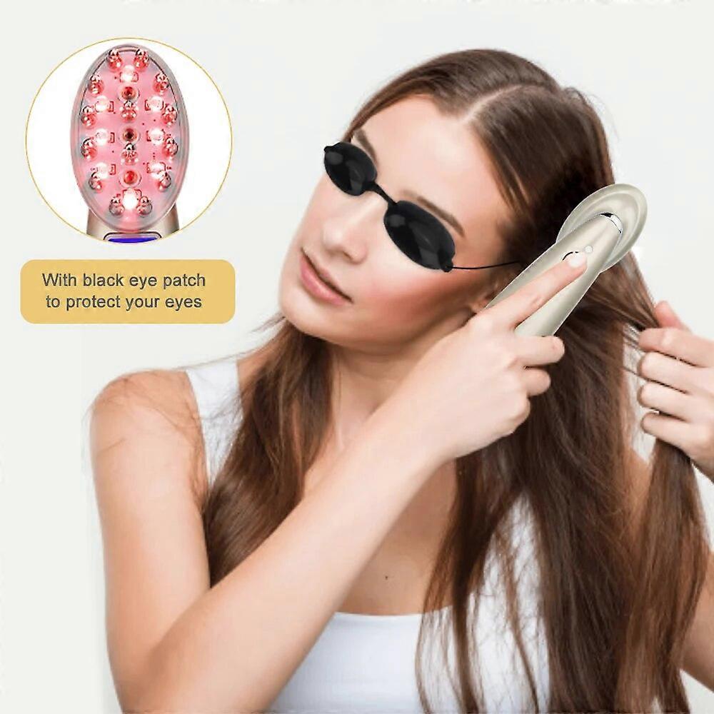 Rf Laser Hair Growth Massage Comb Anti Hair Loss Therapy Infrared Red ...