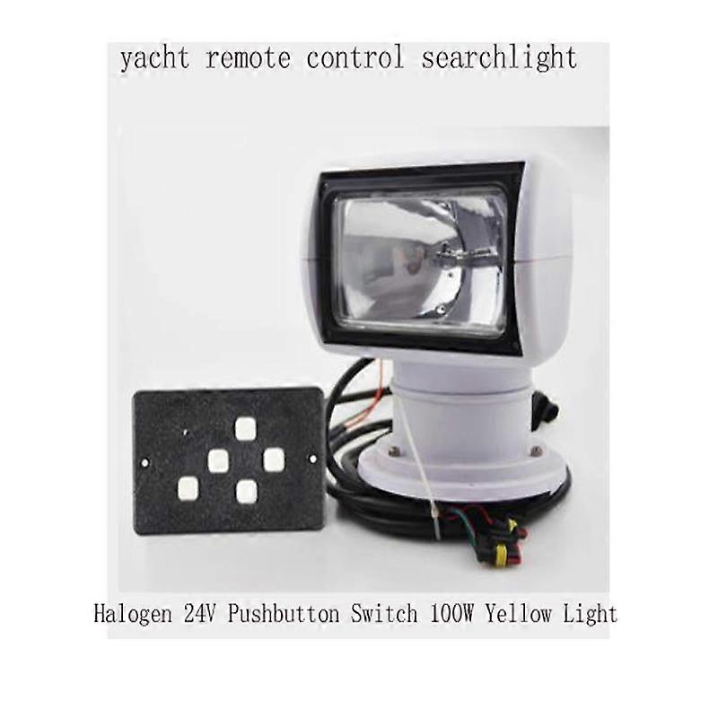 Marine Searchlight 360-degree Remote Control Rotation 12V24V Xenon ...