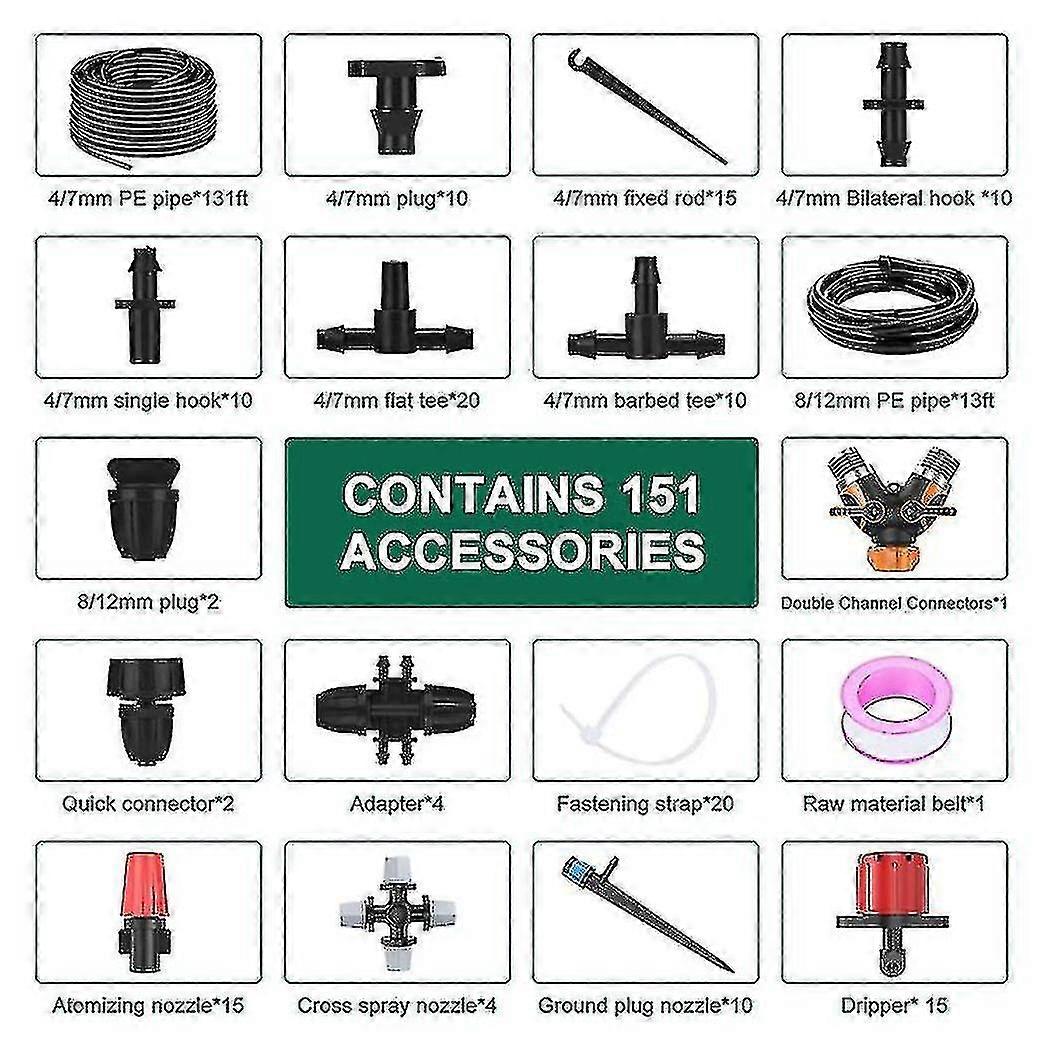 Drip Irrigation Kit, Adjustable Irrigation Kit, Irrigation System ...