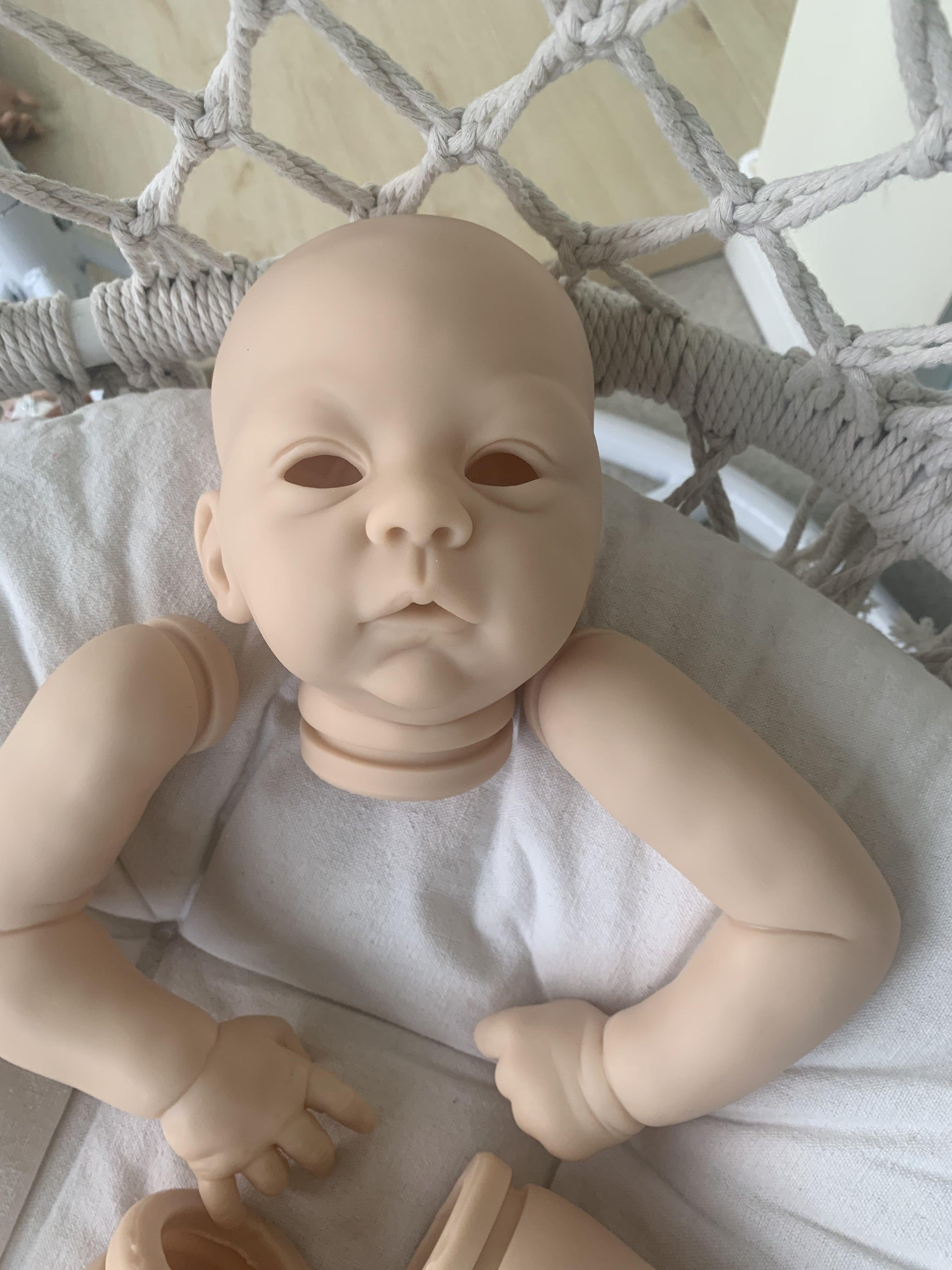 21Inch Reborn Supply Doll Parts Reborn Doll Kit Harlow Soft Real Touch ...