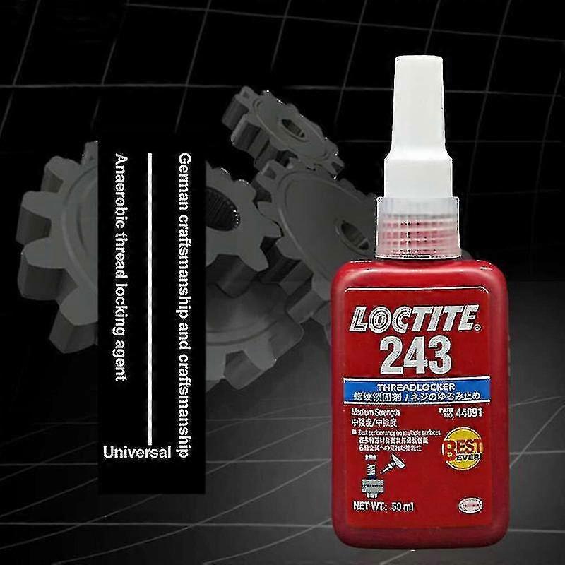 Loctite 243 Threadlock Medium Strength Metal Bolt Screw Fixing Glue ...