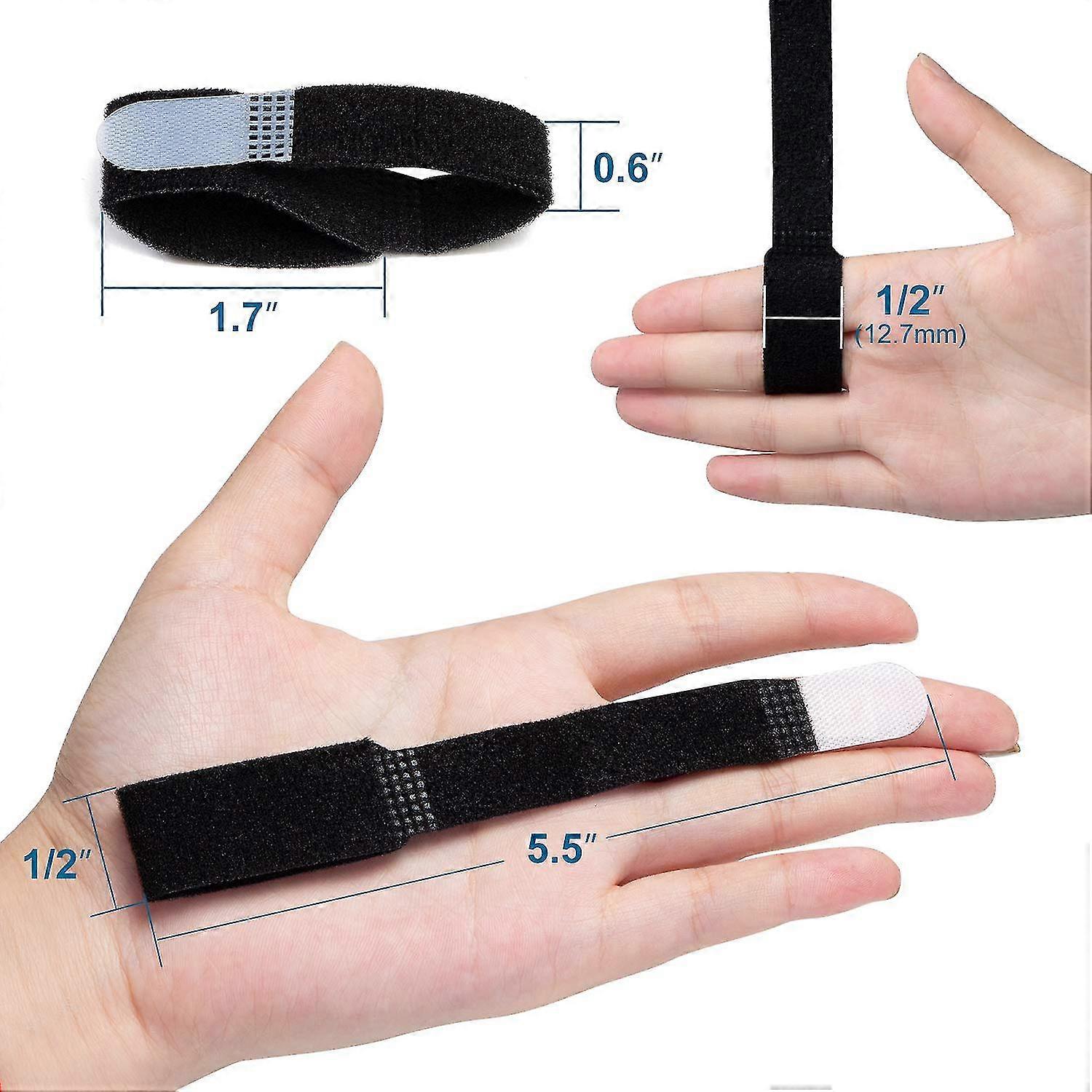 Finger Wraps, Pack Of 10 Finger Tapes For Broken, Sprained, Fractured ...