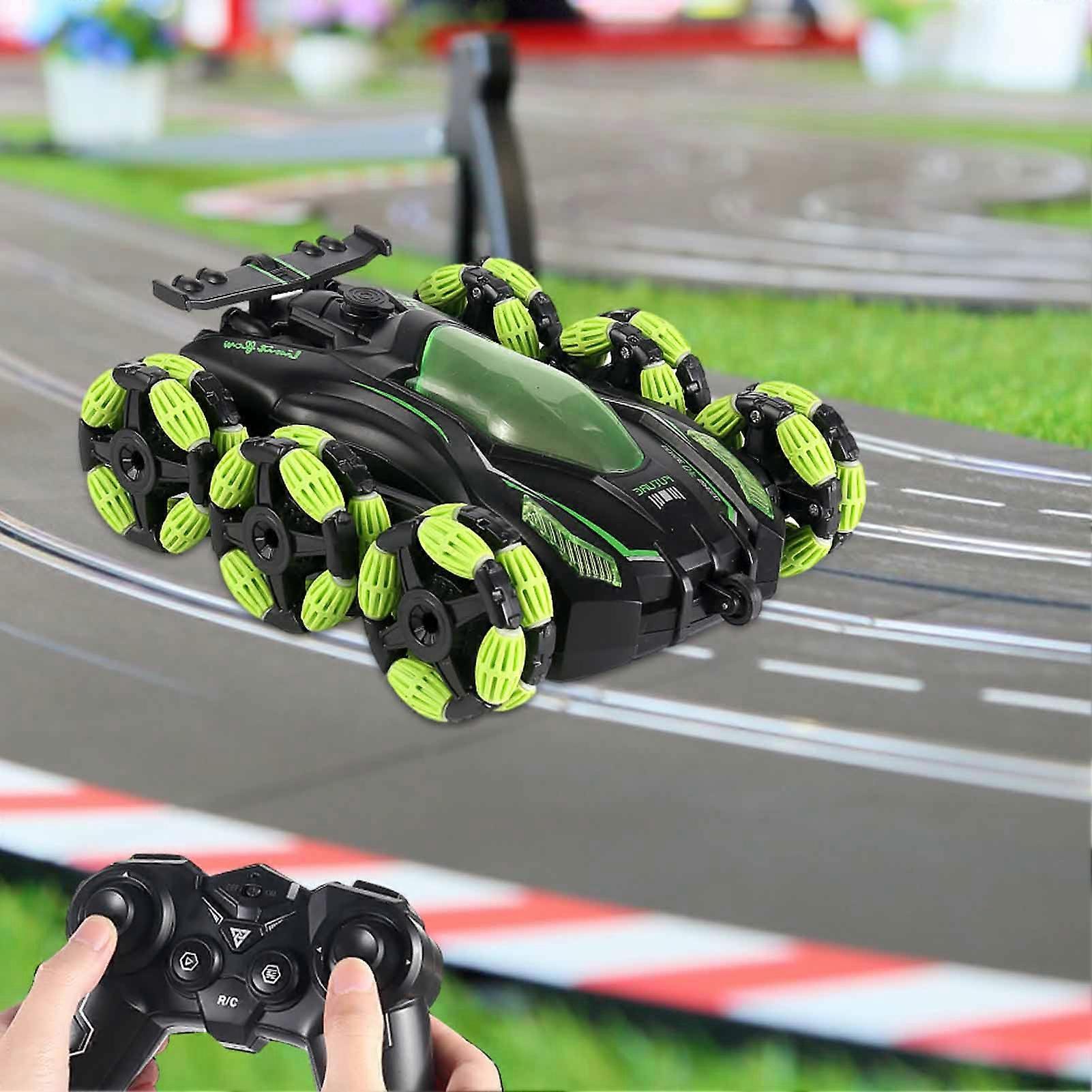 Remote Control Car With Lights | Car Toys For 6-12 Year Old Boys | Six-wheel Stunt Car For Kids ...