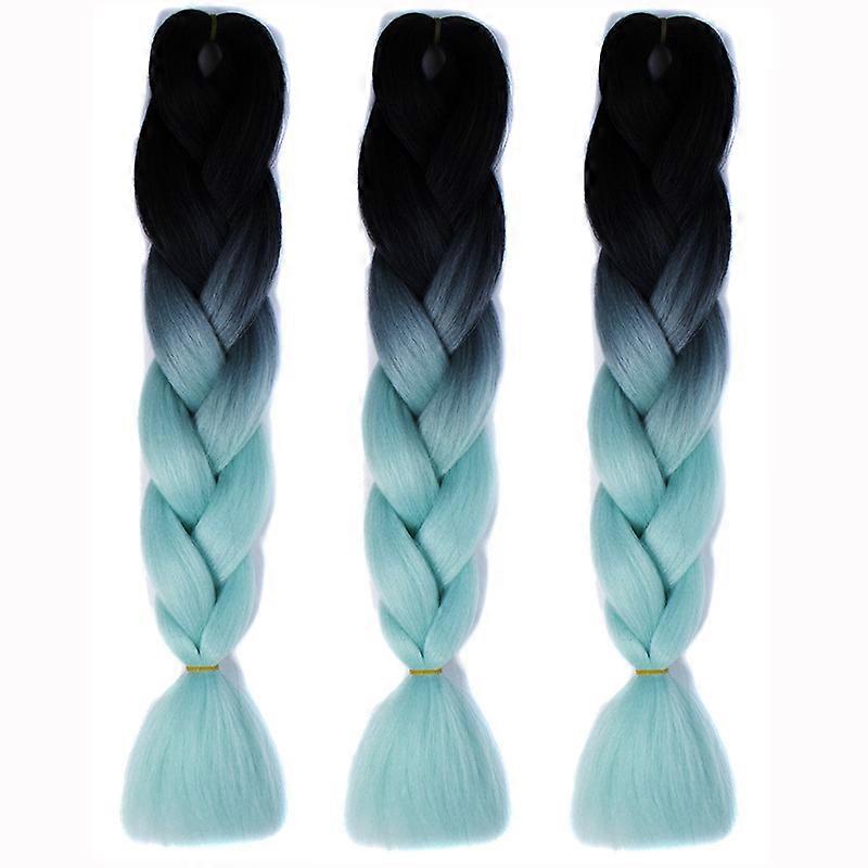 3 bundles Braiding Hair Pre Stretched Braiding Hair Extention Jumbo ...