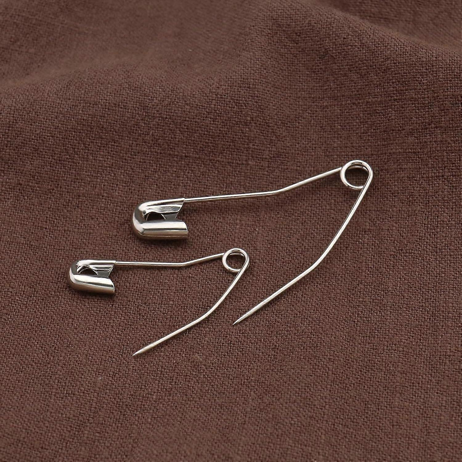 100PCS Curved Safety Pins Curved Security Pins Quilting Basting Pins ...