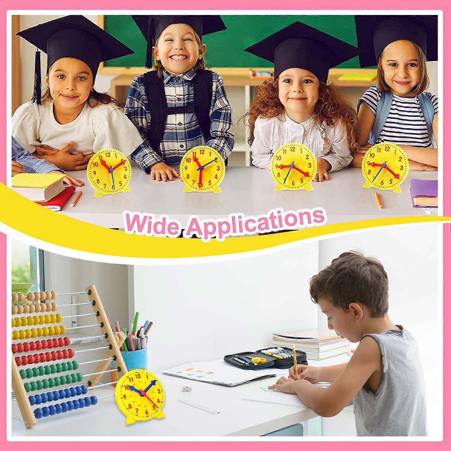 TCGG-Learning Clock for Kids, Demonstration Teaching Clock Telling the ...