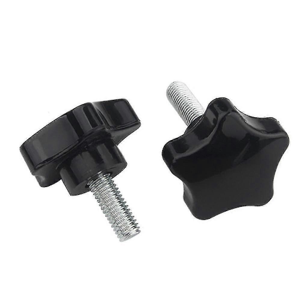 10pcs M6/m8 Hand Screw Five-star Shaped Head Thread Clamping Screws ...