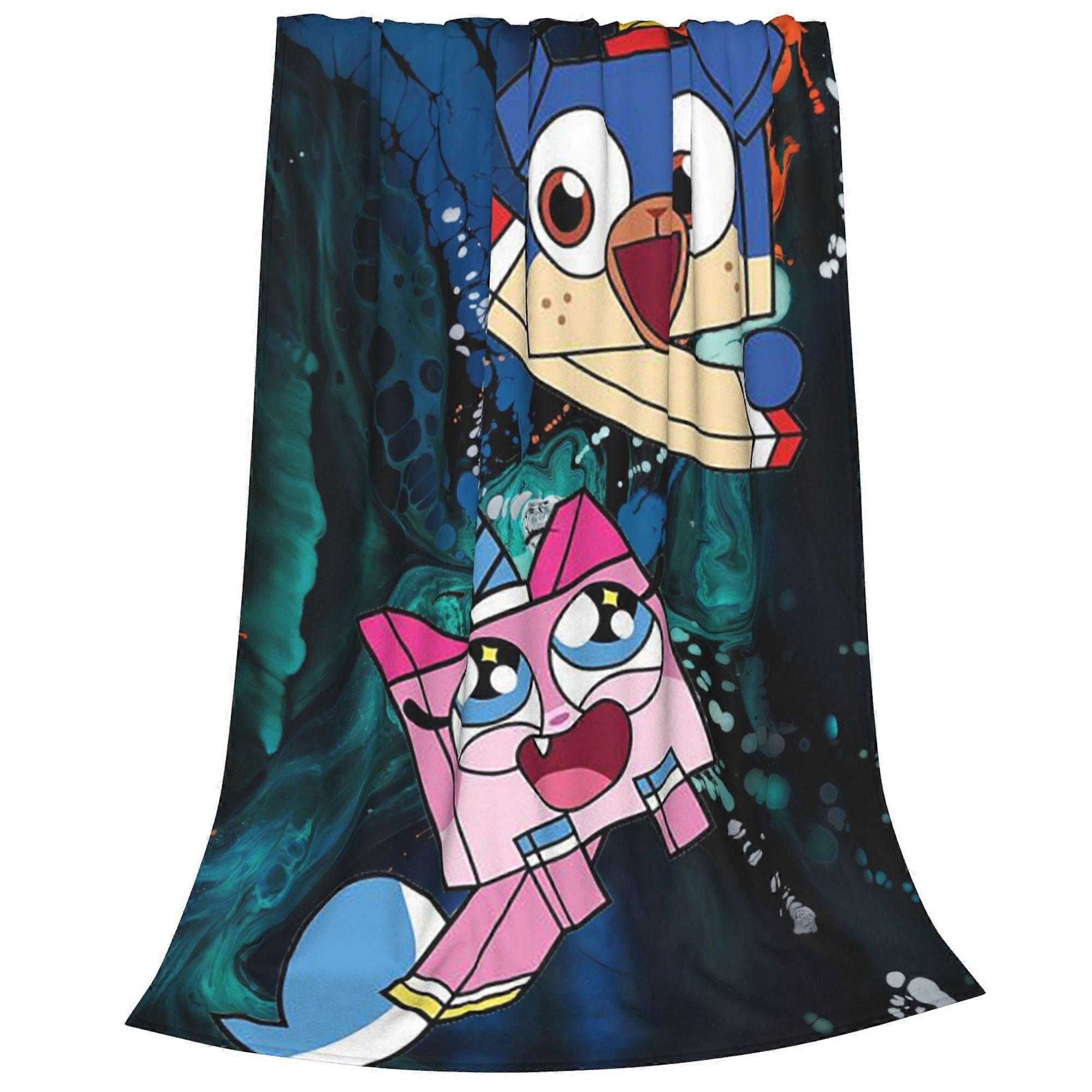 Unikitty Soft Lightweight Bed Blankets Plush Fuzzy Cozy Blanket ...